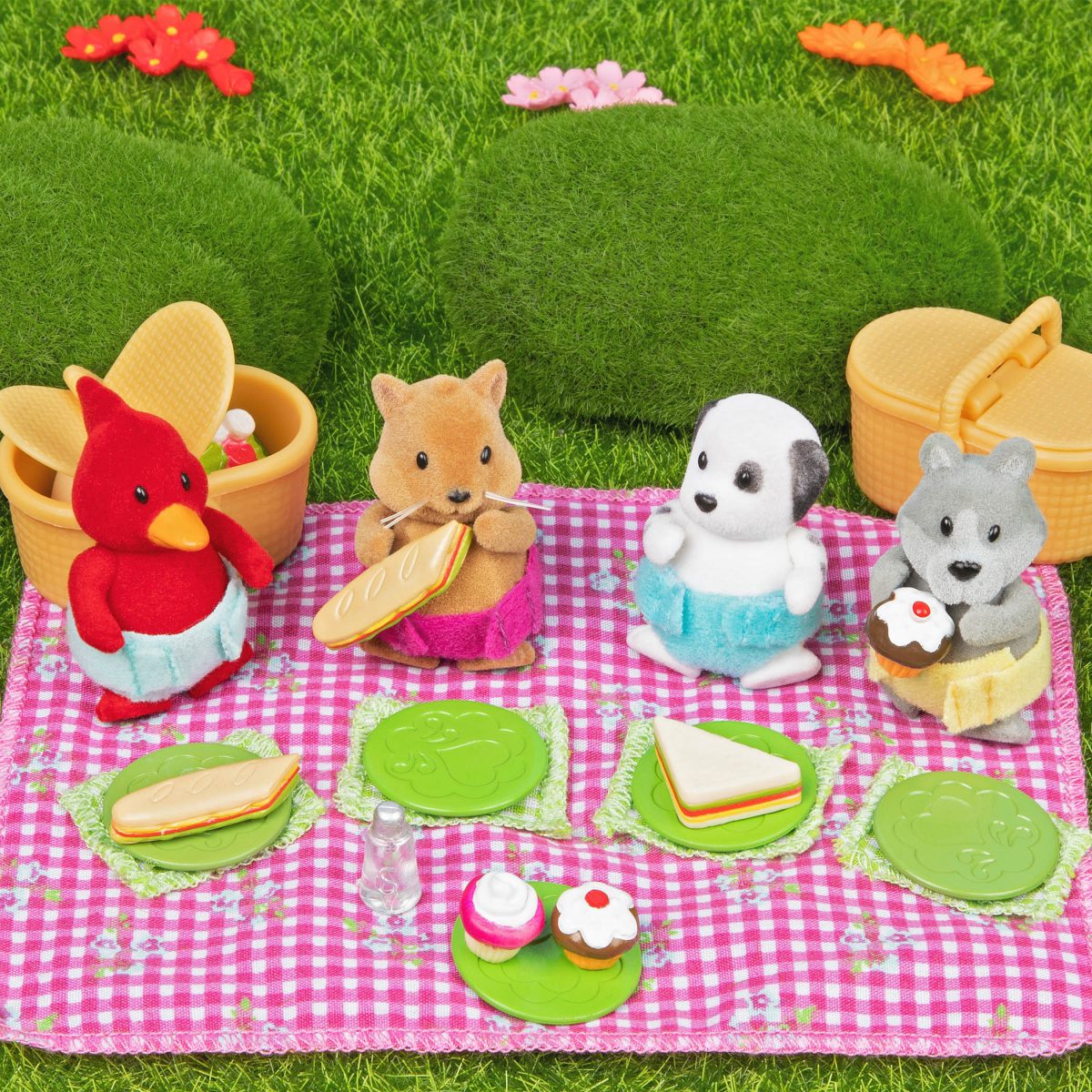 Picnic Playset | Toy Food Set | Li'l Woodzeez