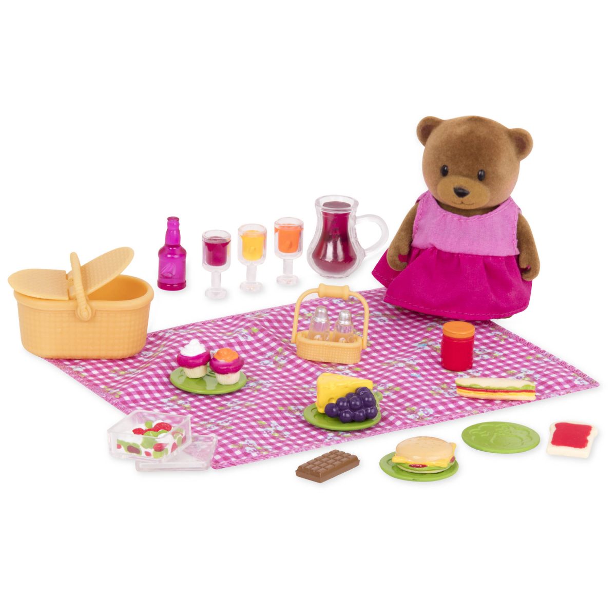 Picnic Playset | Toy Food Set | Li'l Woodzeez