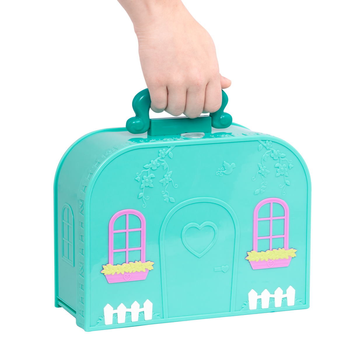 Travel Suitcase Playset | Carry Case with Accessories | Li’l Woodzeez