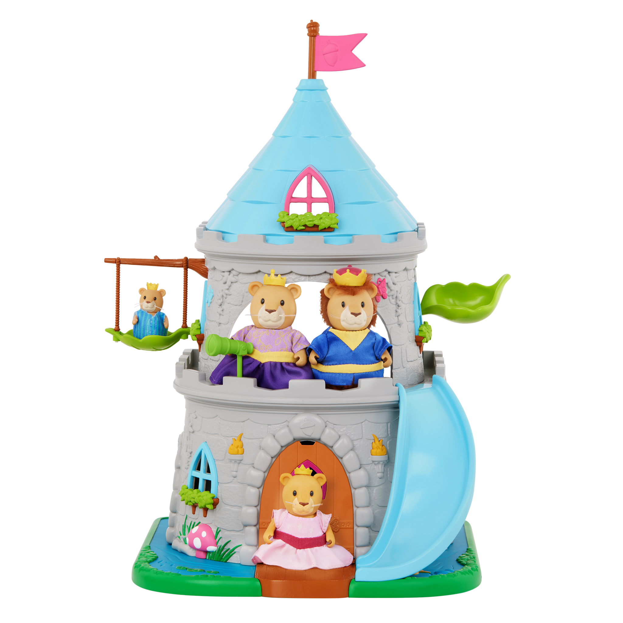 Kingsley Castle Toy Castle Playset Li l Woodzeez