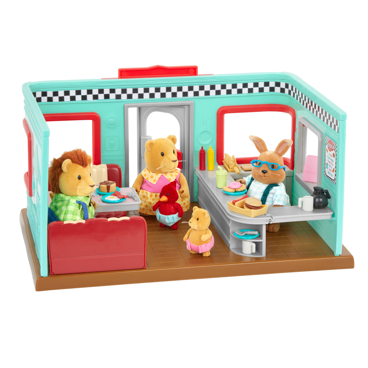 Li'l Nibbles Drive Thru Diner | Toy Restaurant with Accessories | Li’l ...