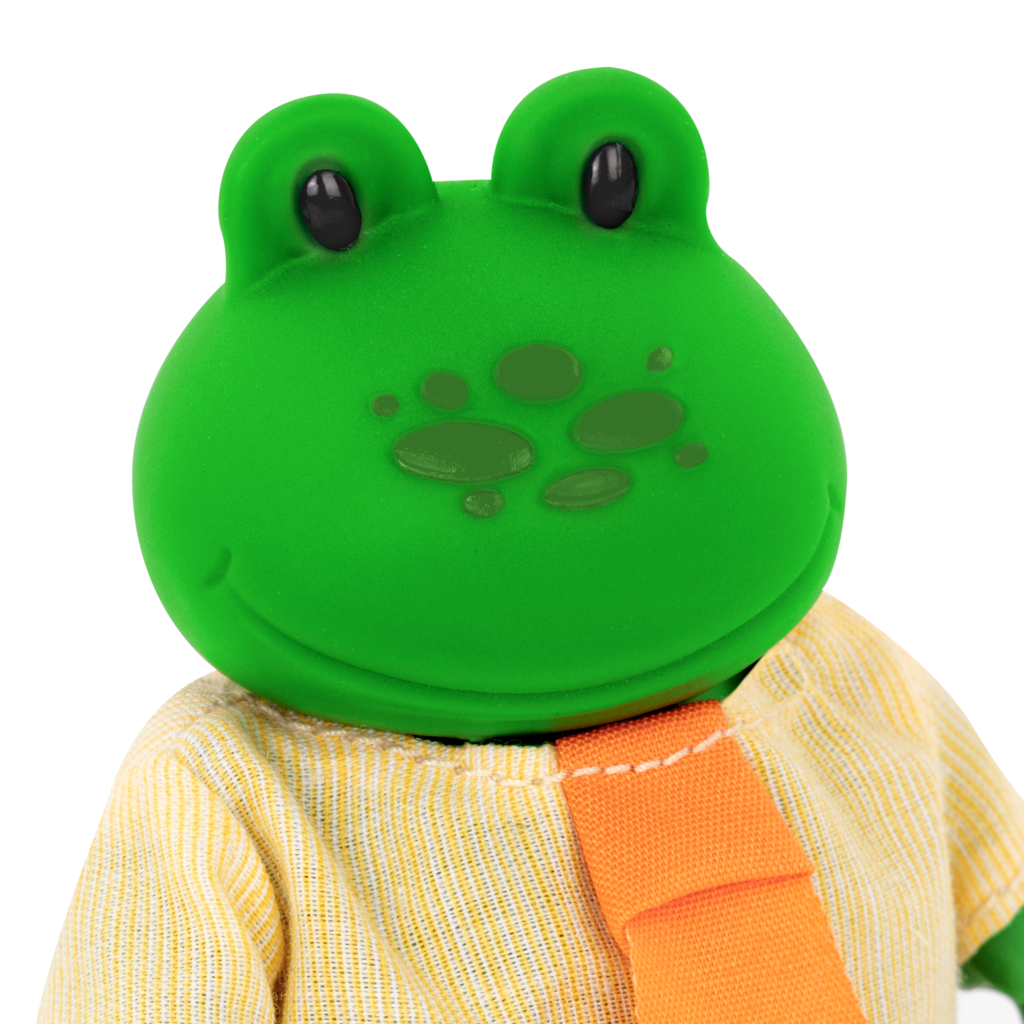 The Croakalily Frogs | Small Animal Figurines | Li'l Woodzeez