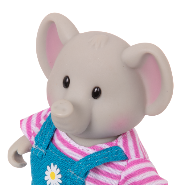 Elephant Figurines | Oliphant Elephant Family | Li’l Woodzeez