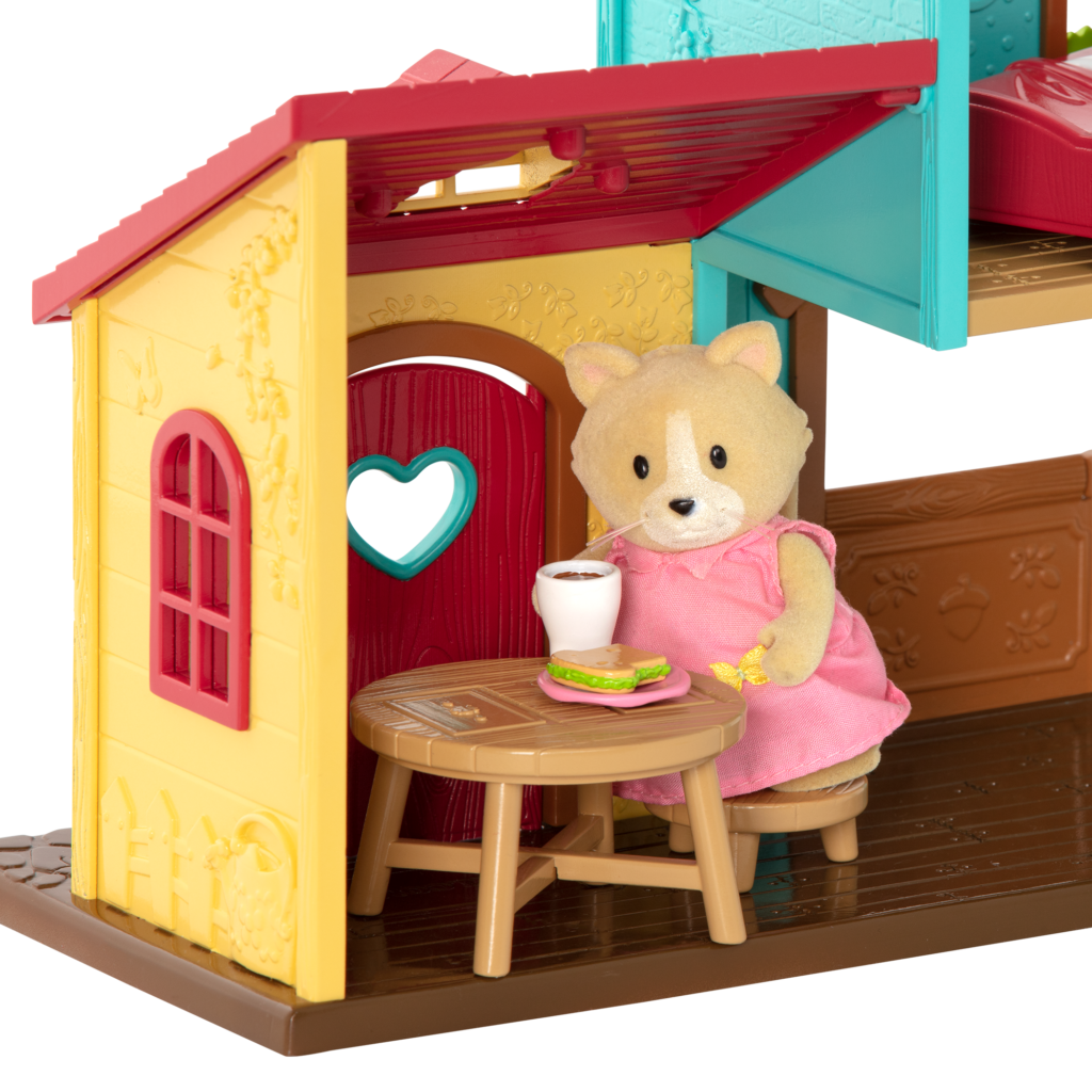 Li'l Nextdoor Neighbors | Toy Townhouse with Accessories | Li’l Woodzeez