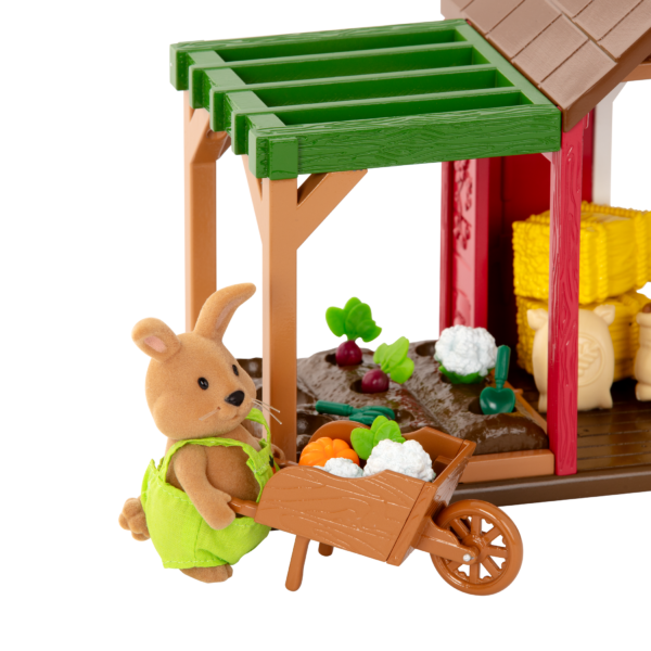 Happy Harvest Farms | Toy Farm with Accessories | Li’l Woodzeez