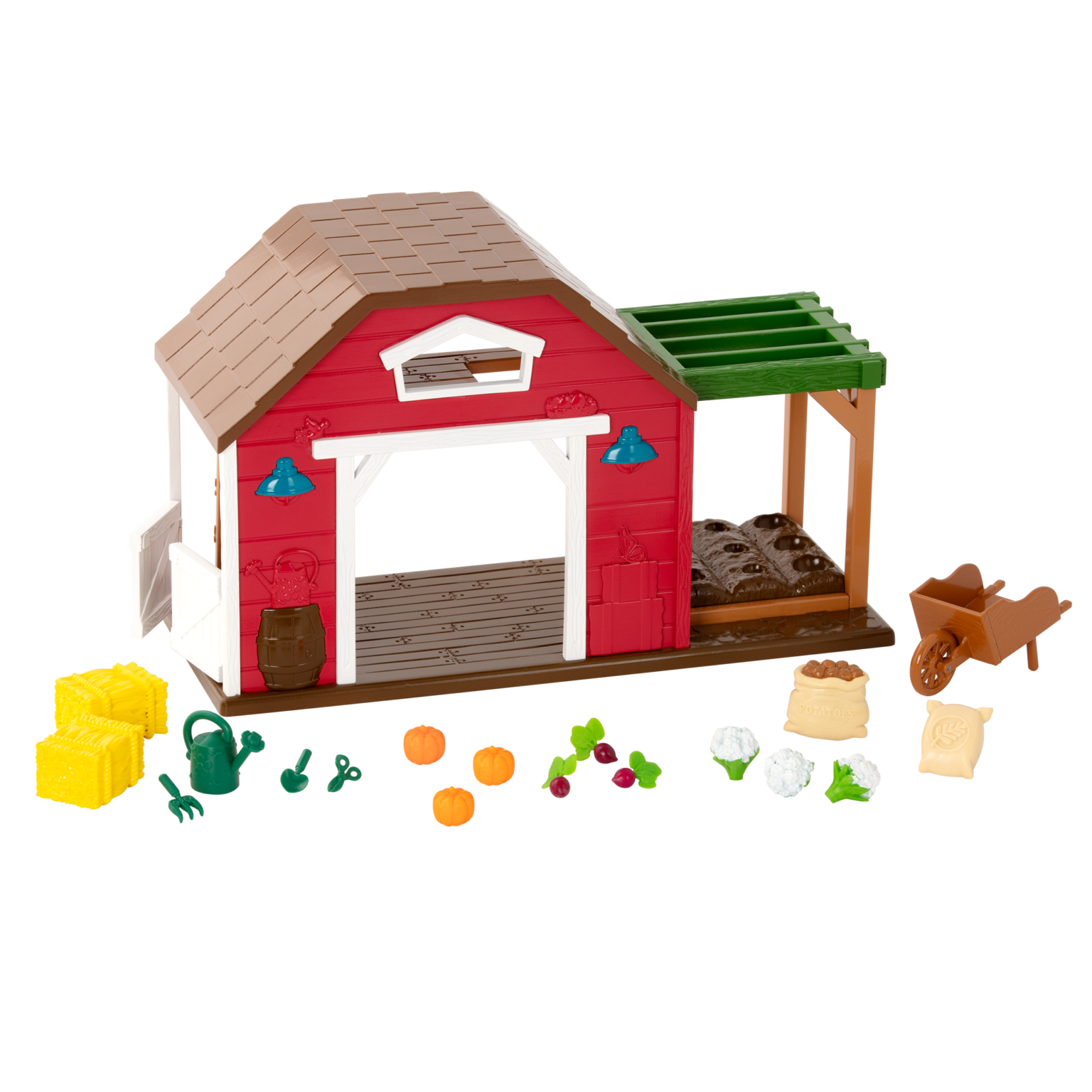 Happy Harvest Farms | Toy Farm with Accessories | Li’l Woodzeez
