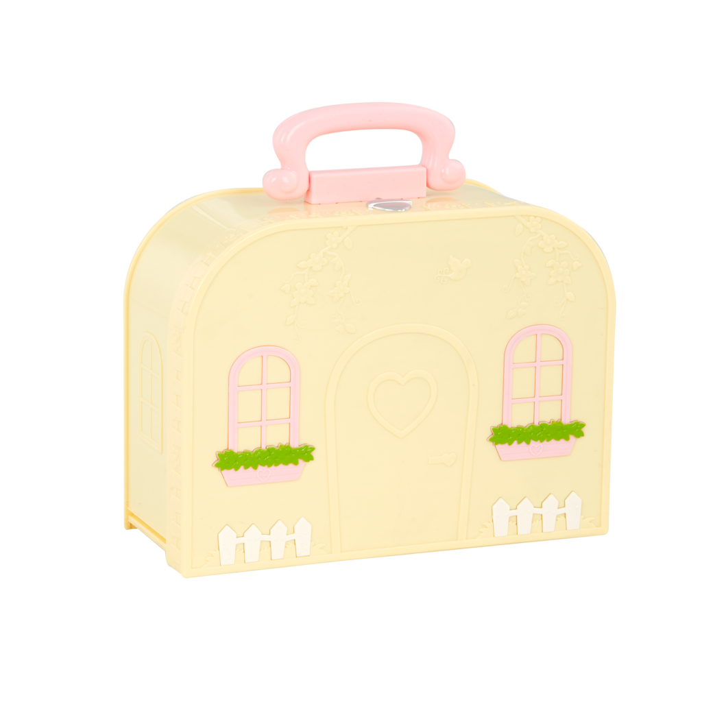 Deluxe Travel Suitcase Playset | Carry Case with Figurines | Li’l Woodzeez
