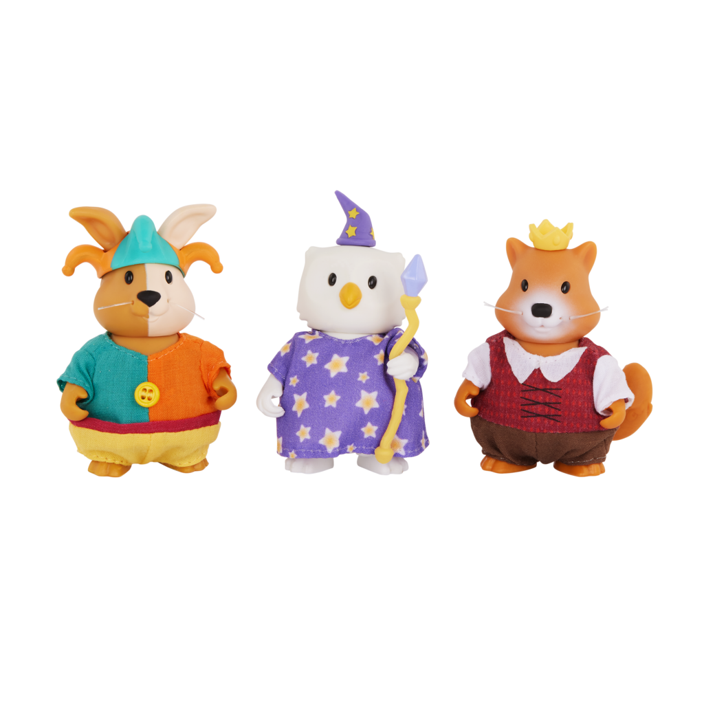 Royal Friendz | Animal Figurines in Costumes | Li’l Woodzeez